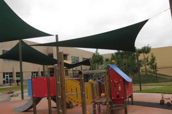 Playground Shade Covers - OC Shade Sails